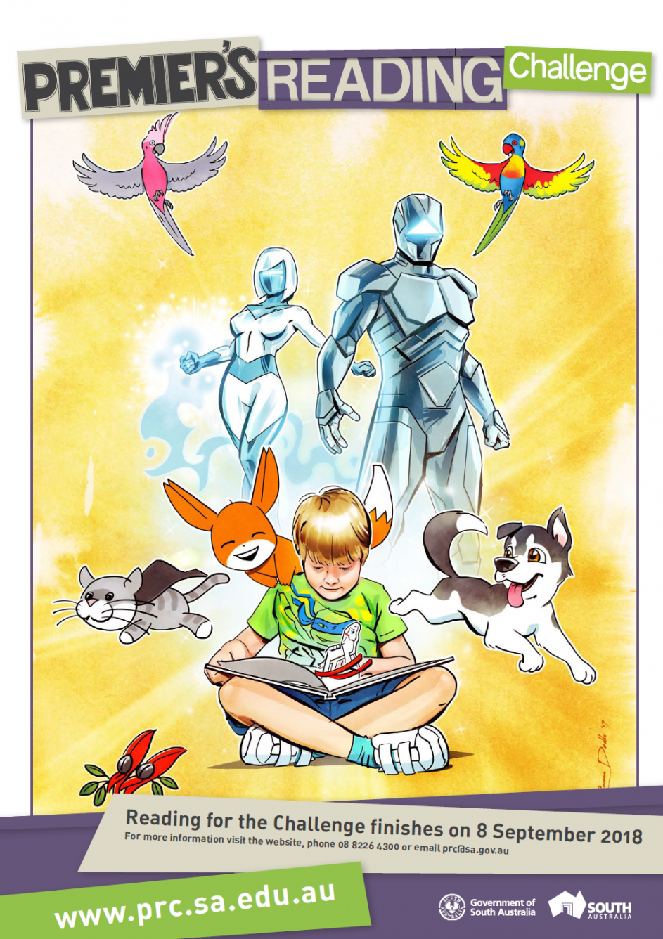 Poster History | Premiers Reading Challenge SA