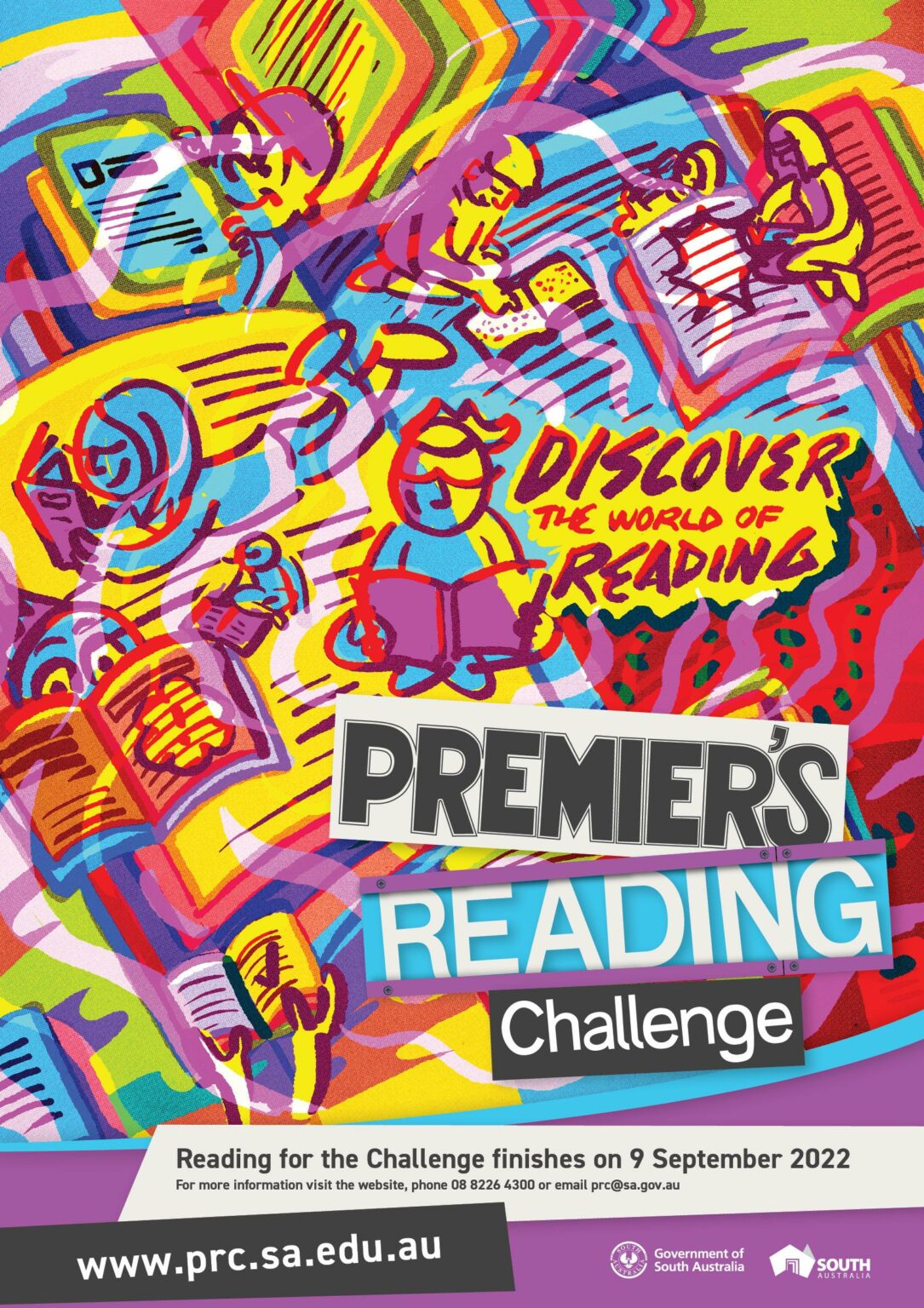 Poster History | Premiers Reading Challenge SA